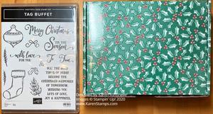Tag Buffet Christmas Gift Tags | Stamping With Karen