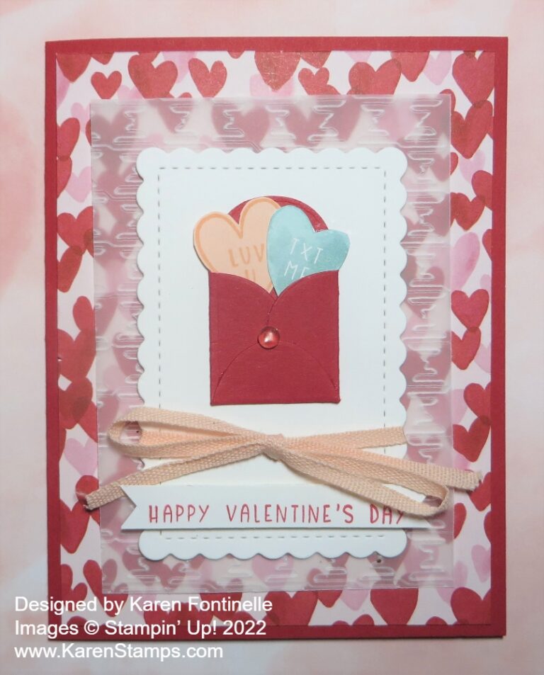 Valentine | Stamping With Karen